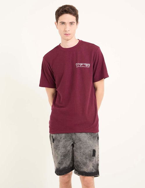 Playera Non Stop cuello redondo para hombre 1
