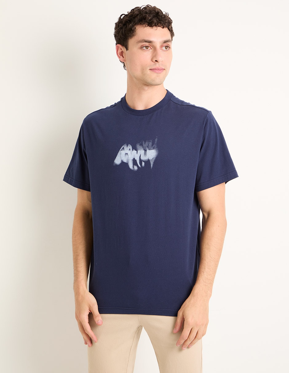 Playera Non Stop cuello redondo para hombre